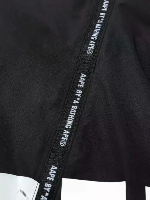 AAPE BY *A BATHING APE Camouflage Panel Zip Jacket