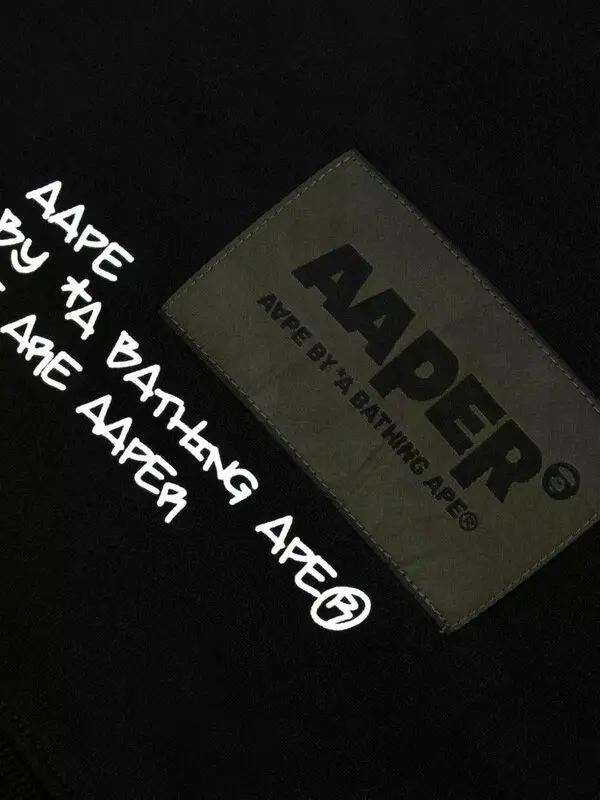 AAPE BY *A BATHING APE Aaper Graphic-print Hoodie