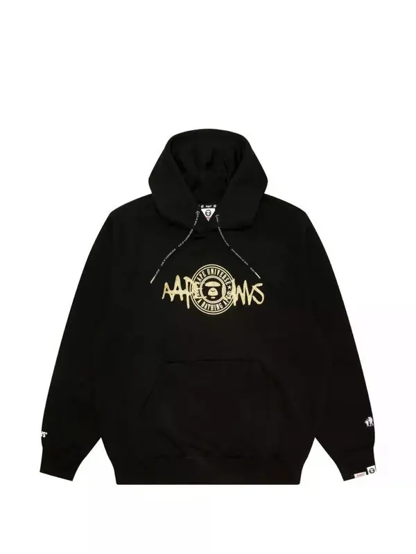 AAPE BY *A BATHING APE Moonface Logo-print Hoodie