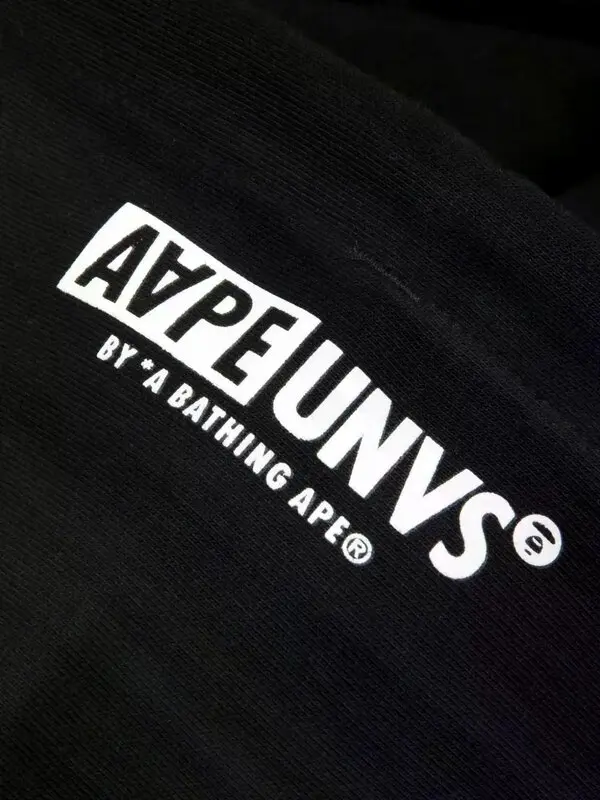 AAPE BY *A BATHING APE Moonface Logo-print Hoodie
