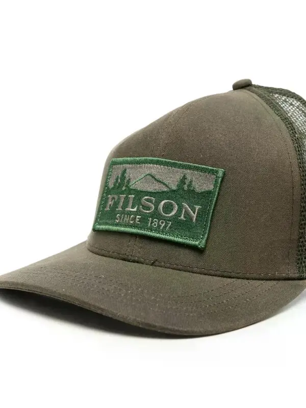 Filson Logo Patch Mesh Trucker Cap