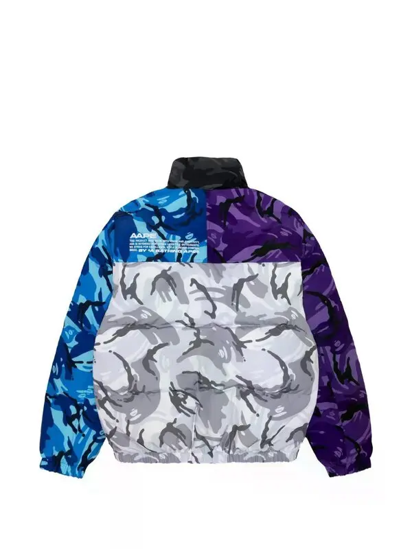 AAPE BY *A BATHING APE Moonface Camo-print Jacket