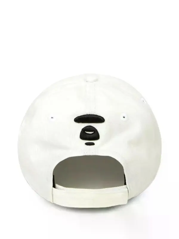 AAPE BY *A BATHING APE Logo Patch Baseball Cap - White