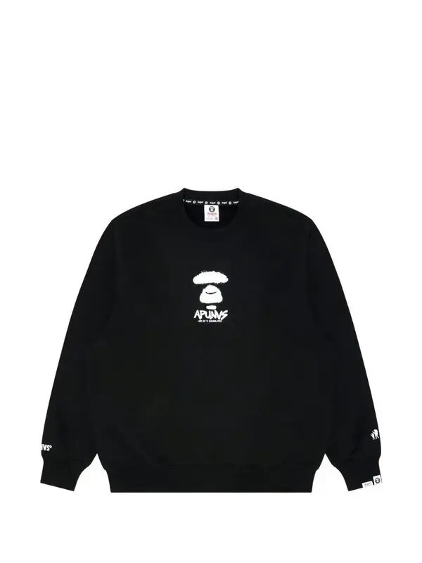 AAPE BY *A BATHING APE Moonface Graphic Sweatshirt