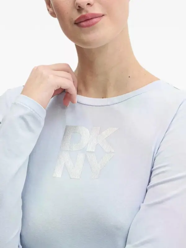Dkny Logo Print Long-sleeve T-shirt