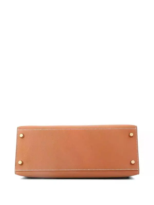 Hermès Kelly Handbag Epsom With Gold Hardware 28 Satchel