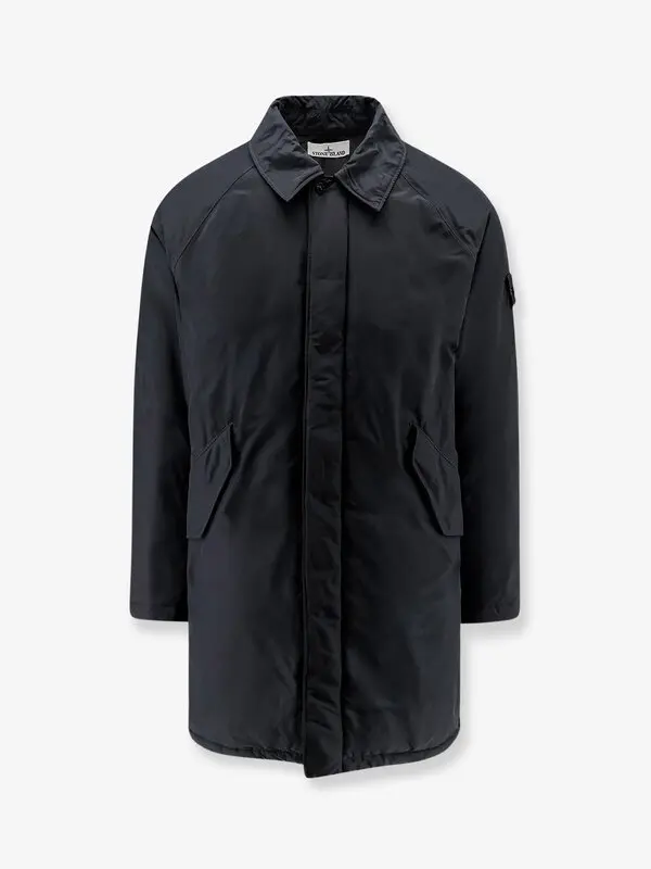 Stone Island Micro Reps Padded Long Jacket