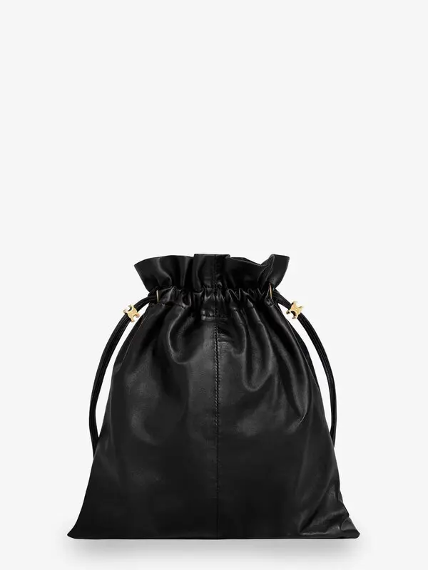 Celine Leather Crossbody Bag With Triomphe Logo