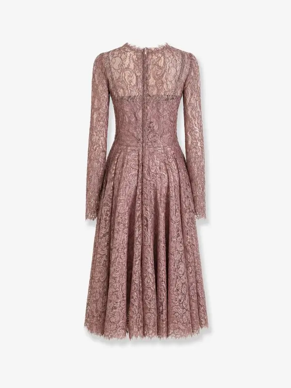 Dolce & Gabbana Lace Dress - Multicolor