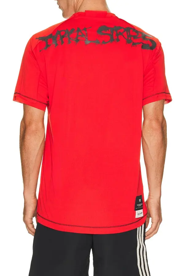 Y3 Gfx Run Tee - Red