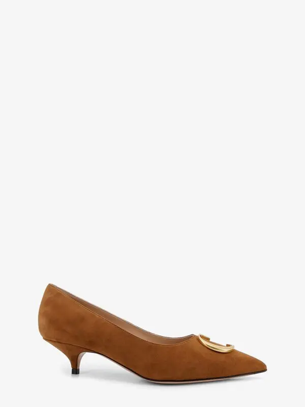 Dior Suede Pumps With Cd Initials - Multicolor