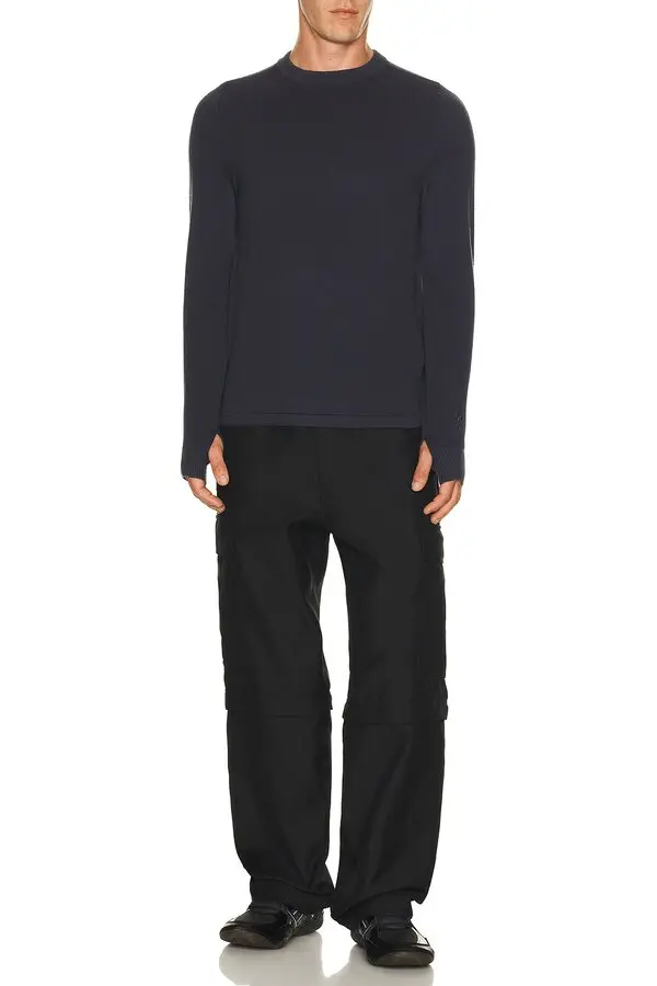 YARDSALE Knit Baselayer Top - Midnight