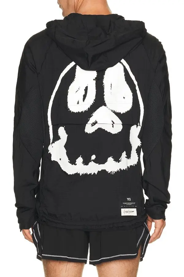 Y3 Gfx Run Jacket - Black