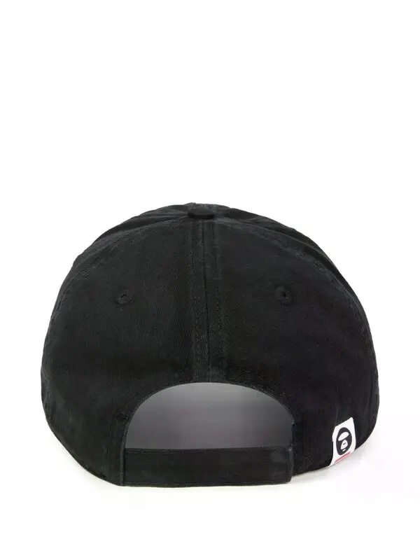 AAPE BY *A BATHING APE Moonface Embroidered Baseball Cap