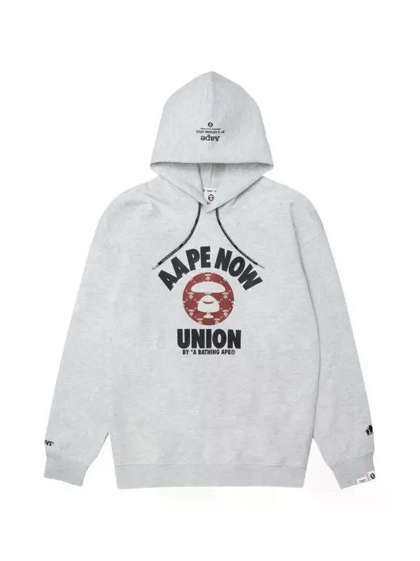 AAPE BY *A BATHING APE Moonface Printed Hoodie