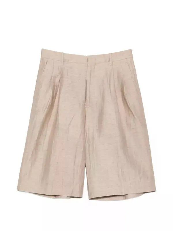 Tagliatore Pleated Tailored Shorts