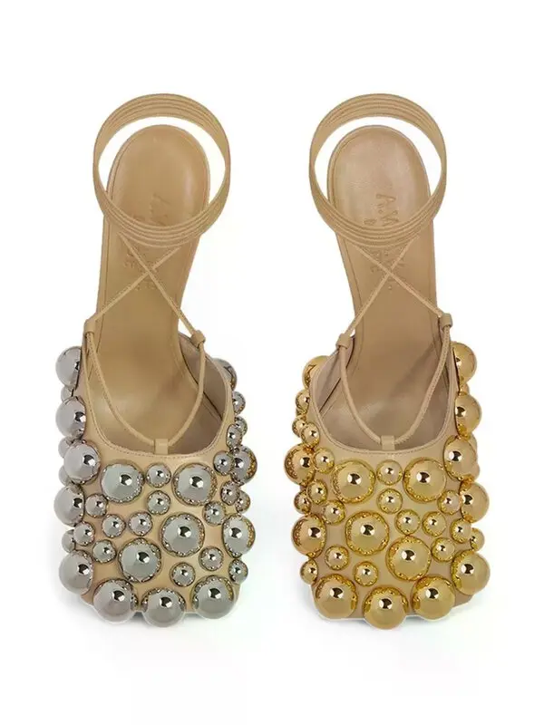 A.W.A.K.E. Mode Ursula Sphere-embellished Pumps