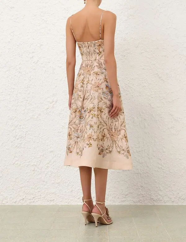 Zimmermann Ascent Tuck Midi Dress