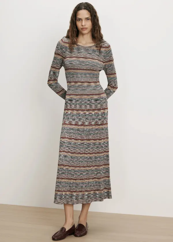 Veronica Beard Nami Knit Midi Dress