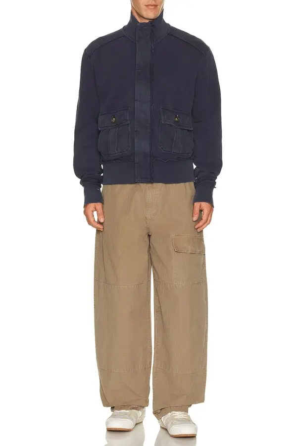 ENTIRE STUDIOS Supply Track Jacket In Blue