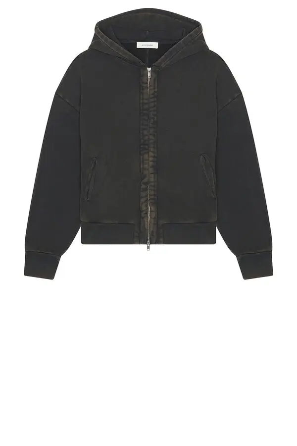 ENTIRE STUDIOS Thermal Hooded Zip-up