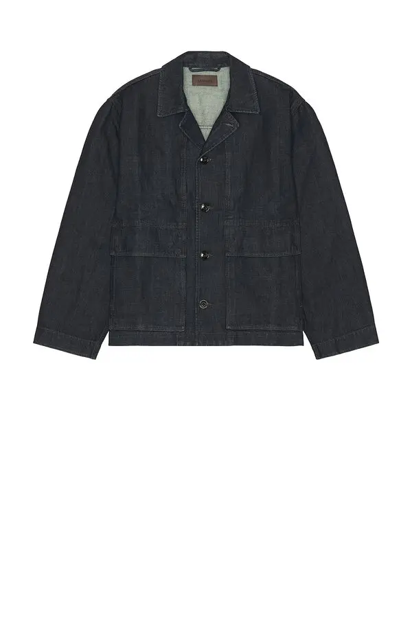 LEMAIRE Boxy Jacket In Blue