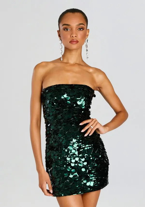 Retrofete Nolia Sequin Embellished Dress