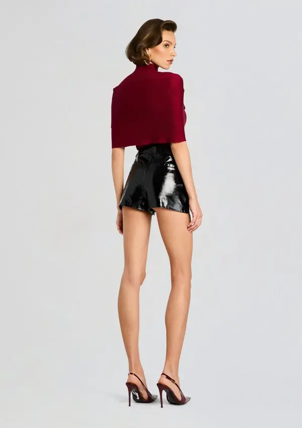SEROYA Noemi Knit Tie Top