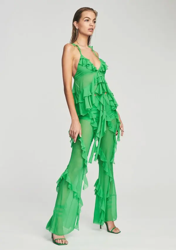 Retrofete Ibiza Silk Chiffon Pant