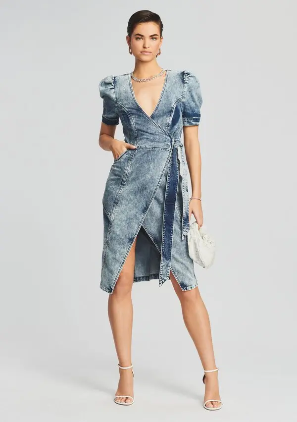 Retrofete Zelda Wrap Dress
