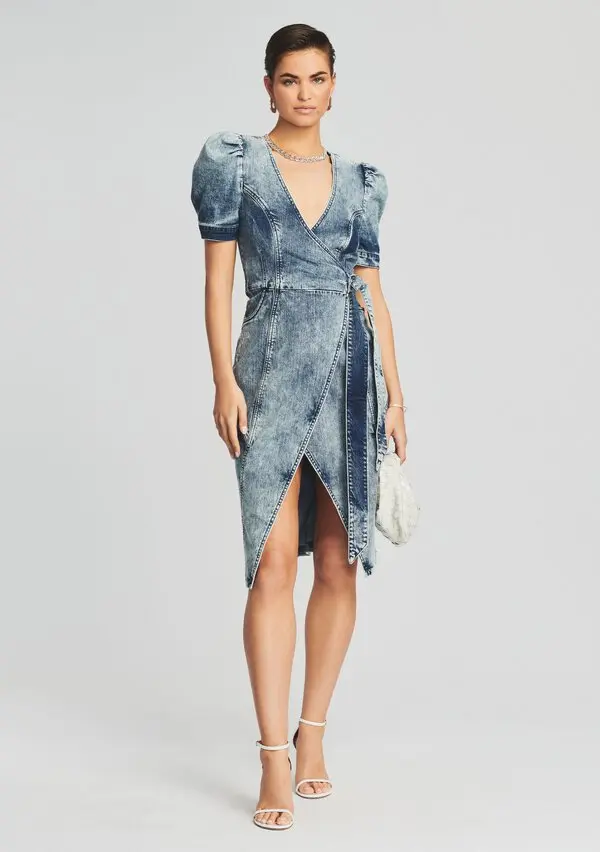 Retrofete Zelda Wrap Dress