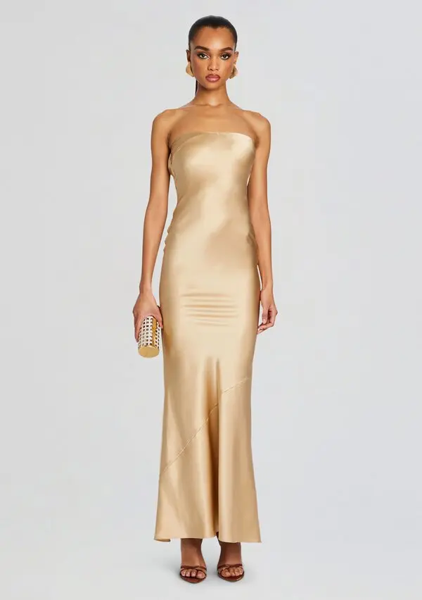 Retrofete Keaton Silk Maxi Dress