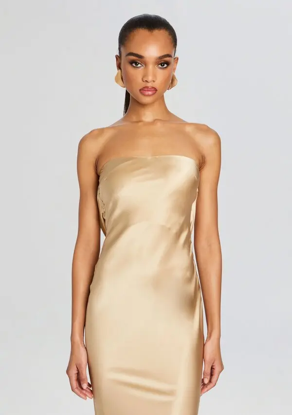 Retrofete Keaton Silk Maxi Dress