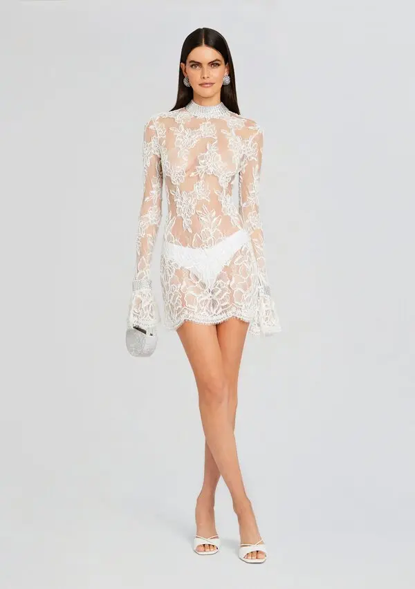 Retrofete Rosie Dress - White