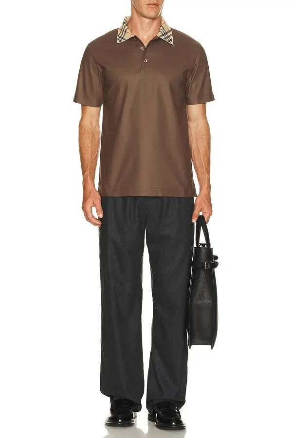 Burberry Lowan Trouser In Grey