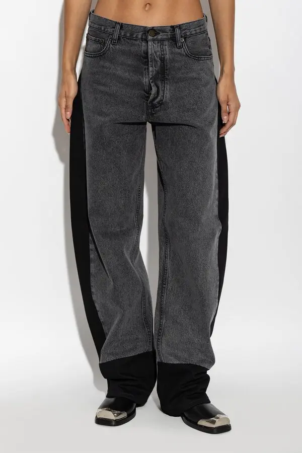 DARKPARK Laurene Boyfriend Fit Denim Trousers