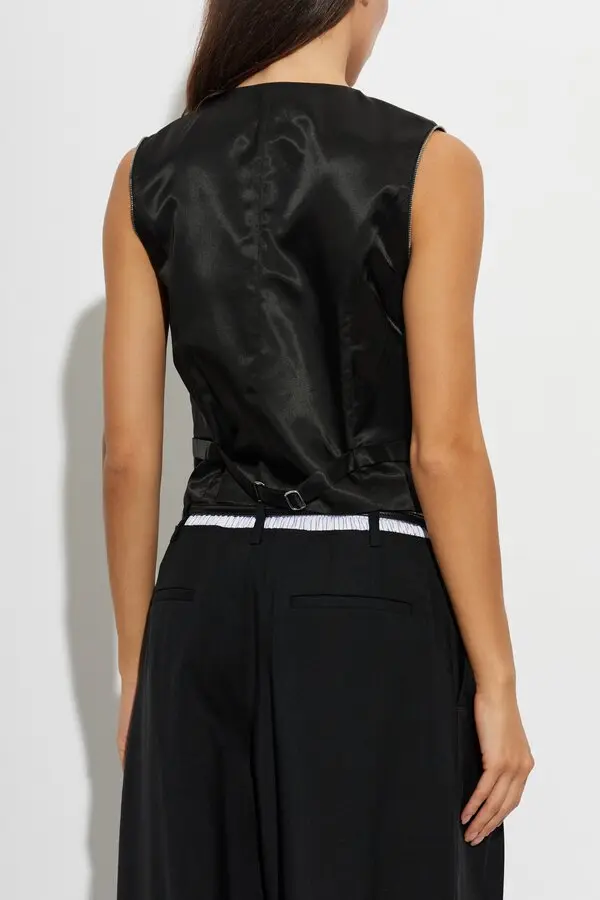 Alexander Wang Vest With Decorative Zippers