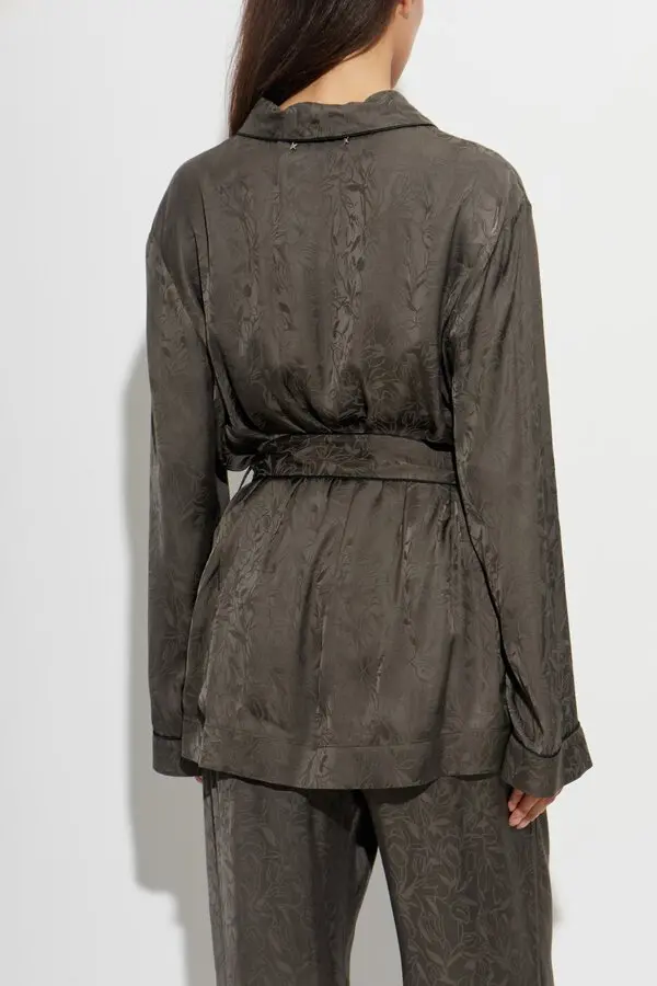 GOLDEN GOOSE Cardigan With Floral Motif