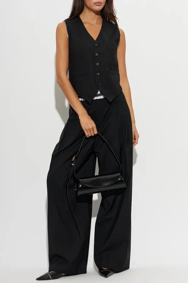 Alexander Wang Wool Trousers With Belt