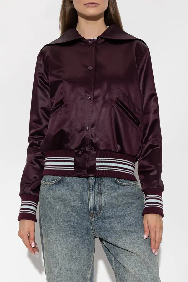Kenzo Embroidered Logo Bomber Jacket