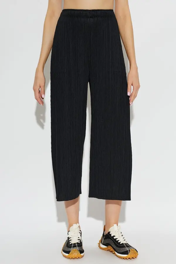 Issey Miyake Pleated Culotte Trousers
