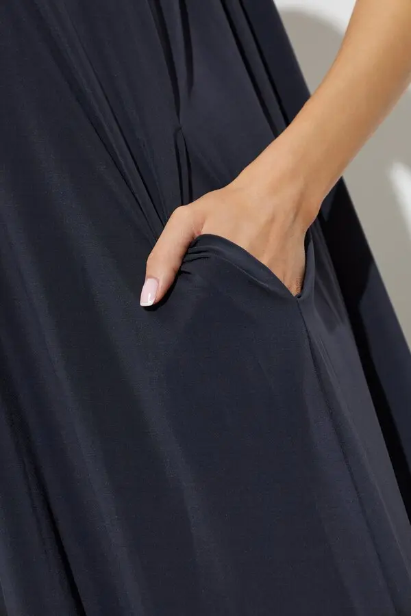 Issey Miyake Midi Dress With Pockets