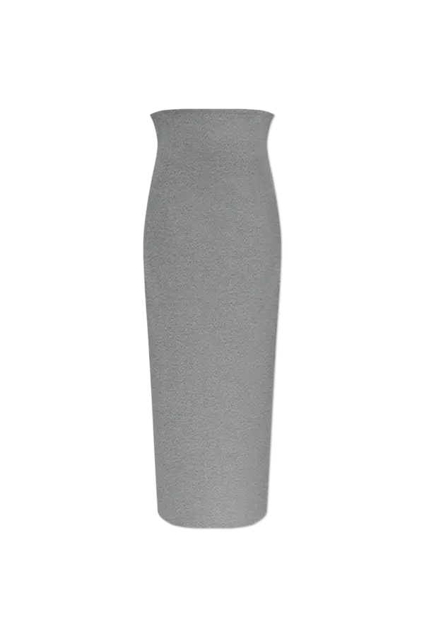 Issey Miyake Pencil Skirt With Pockets - Grey