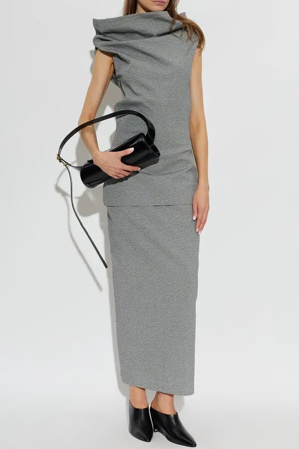 Issey Miyake Pencil Skirt With Pockets
