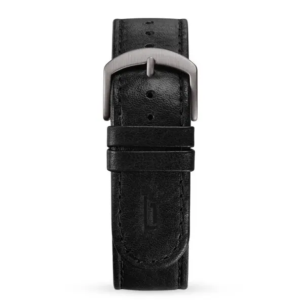 Lilienthal Berlin Leather Brushed Watch Strap