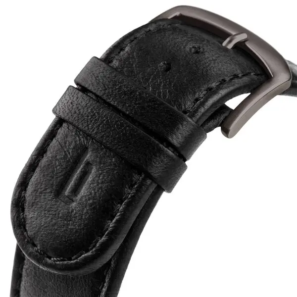 Lilienthal Berlin Leather Brushed Watch Strap
