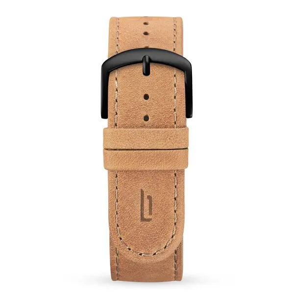 Lilienthal Berlin Leather Light Matte Watch Strap