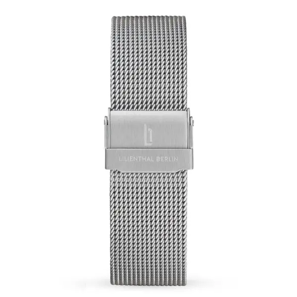 Lilienthal Berlin Mesh Watch Strap - Silver