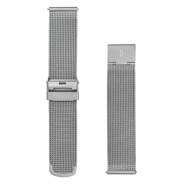 Lilienthal Berlin Mesh Watch Strap - Silver