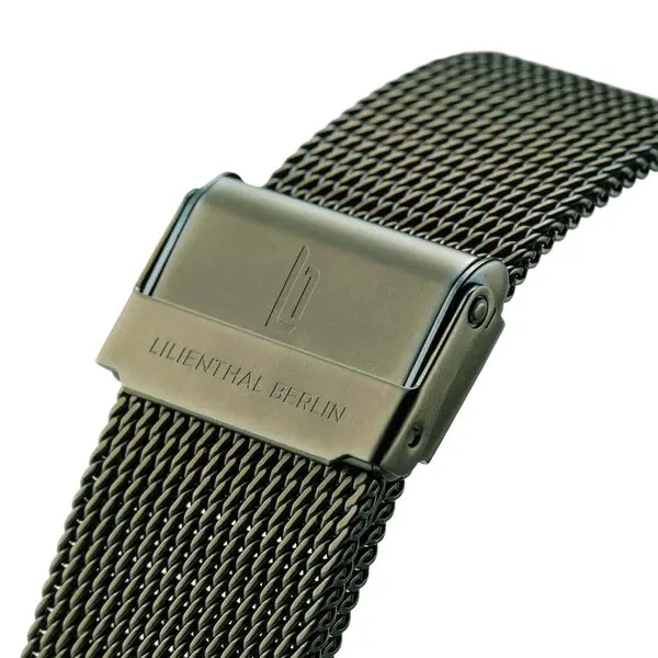 Lilienthal Berlin Mesh Watch Strap - Green